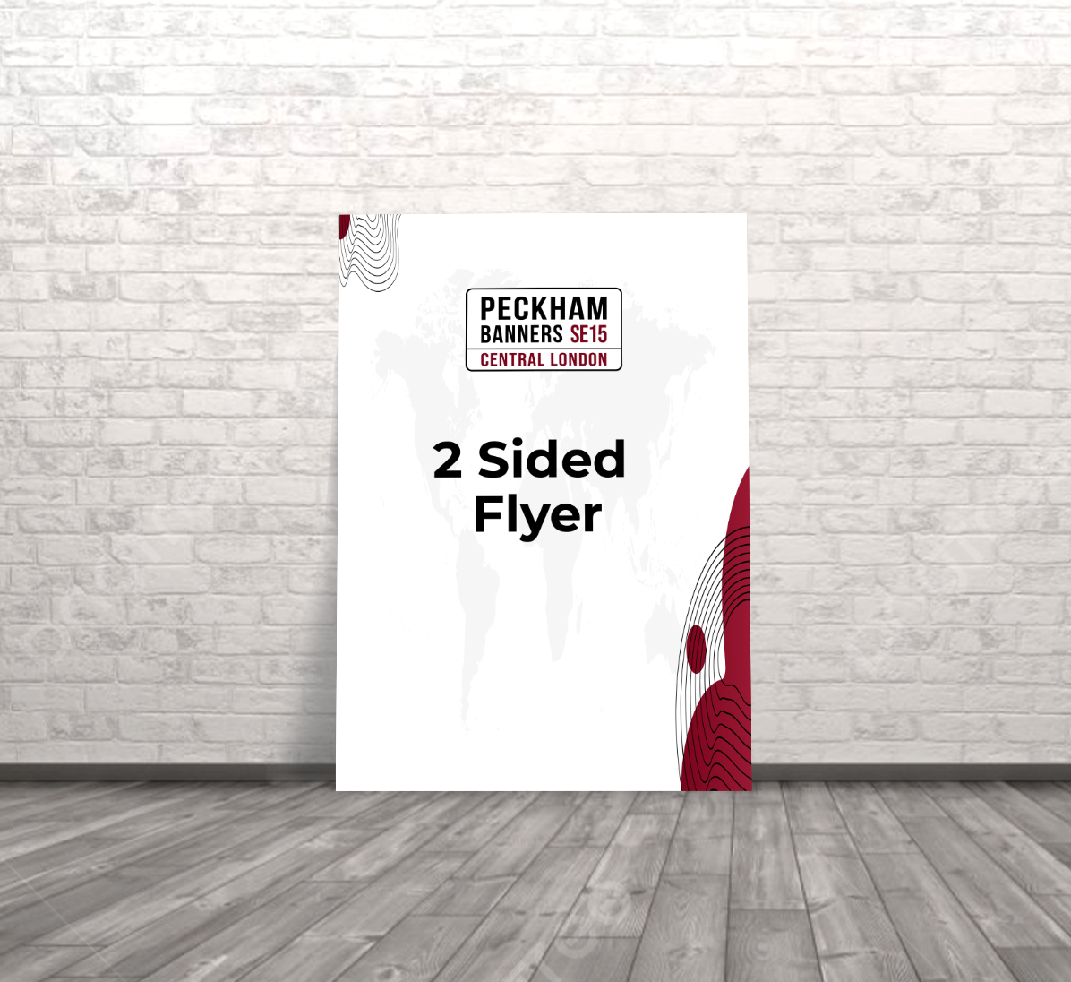 2 Sided Flyer Same Day & Next Day Delivery London
