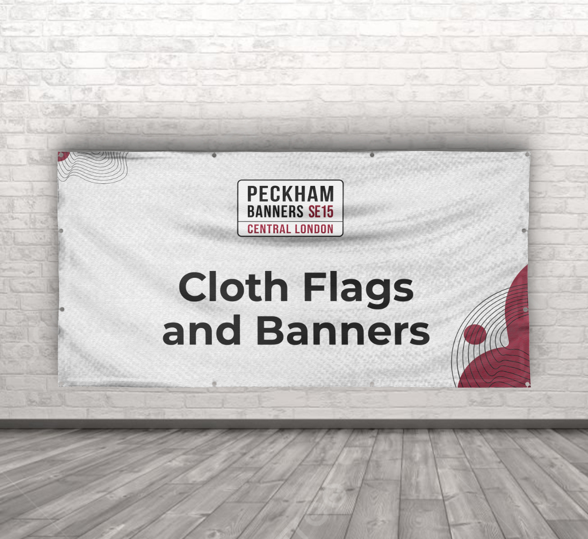 Cloth Material Banner Same Day & Next Day Delivery London