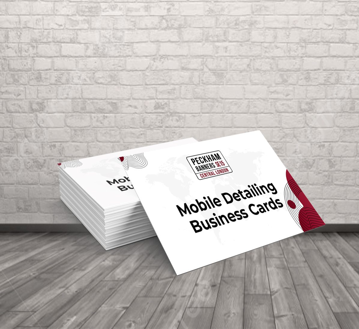 Mobile Detailing Business Cards Same Day & Next Day Delivery London