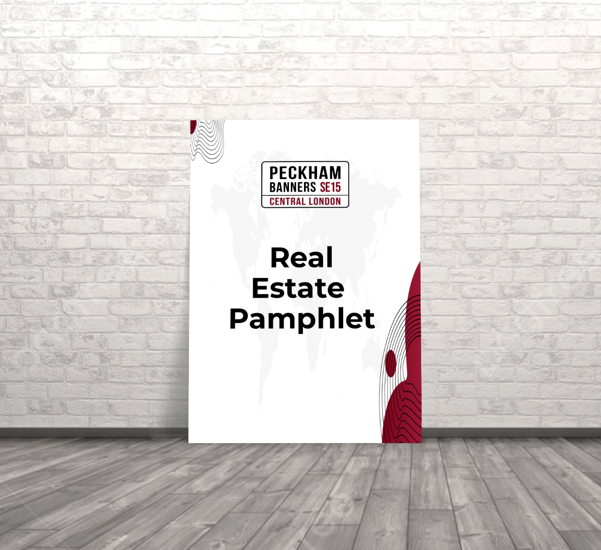 Real Estate Pamphlet Same Day & Next Day Delivery London