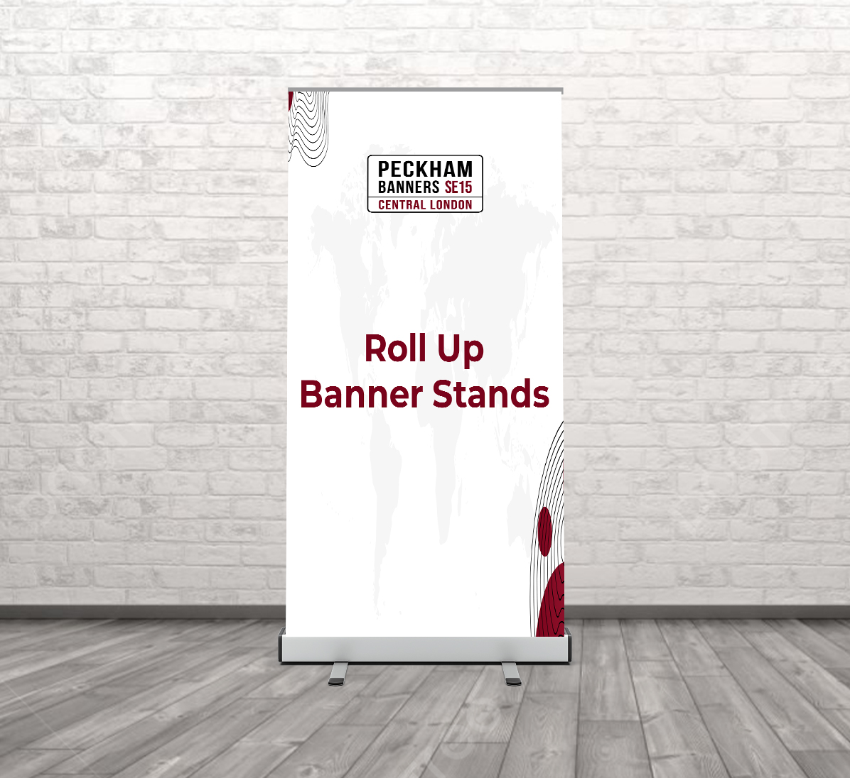 Roll Up Banner Stands Same Day & Next Day Delivery London